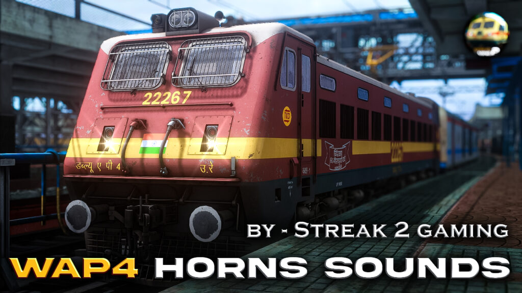 Realistic WAP4 horns by Streak 2 gaming - SRPRAILADDONS